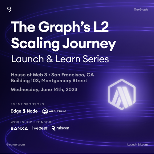 The Graph's L2 Scaling Journey | Launch & Learn Series | Unlock App